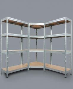 Metallic shelving for DIY, utility metal shelving - AR Shelving, metal ...